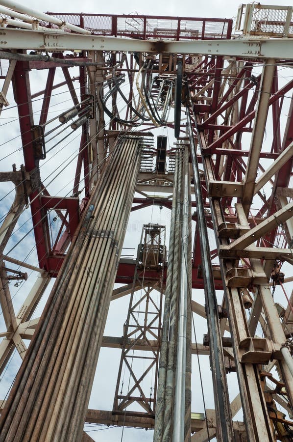 Derrick of Drilling Unit stock image. Image of derrick - 21256663