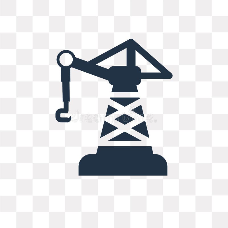 Derrick Facing Right Icon in Trendy Design Style. Derrick Facing Right ...