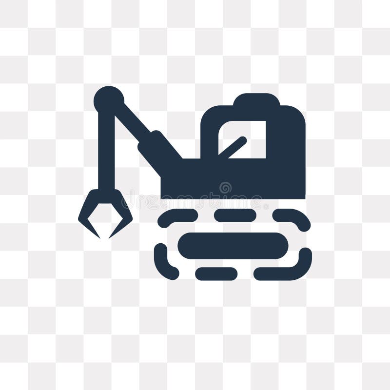 Derrick with Tong Icon Vector Isolated on White Background, Derrick ...