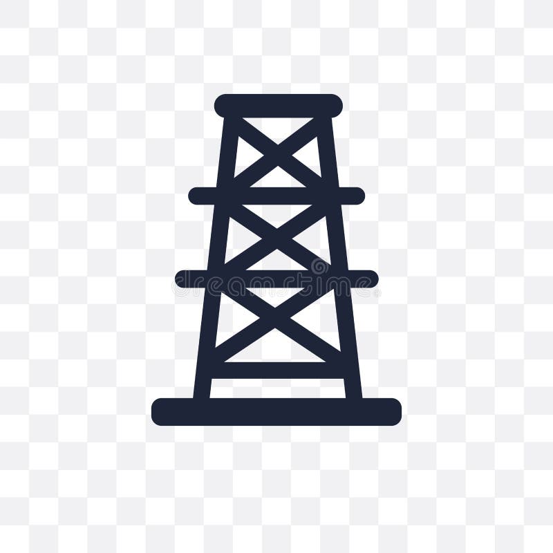 Derrick Transparent Icon. Derrick Symbol Design From Industry Co Stock ...