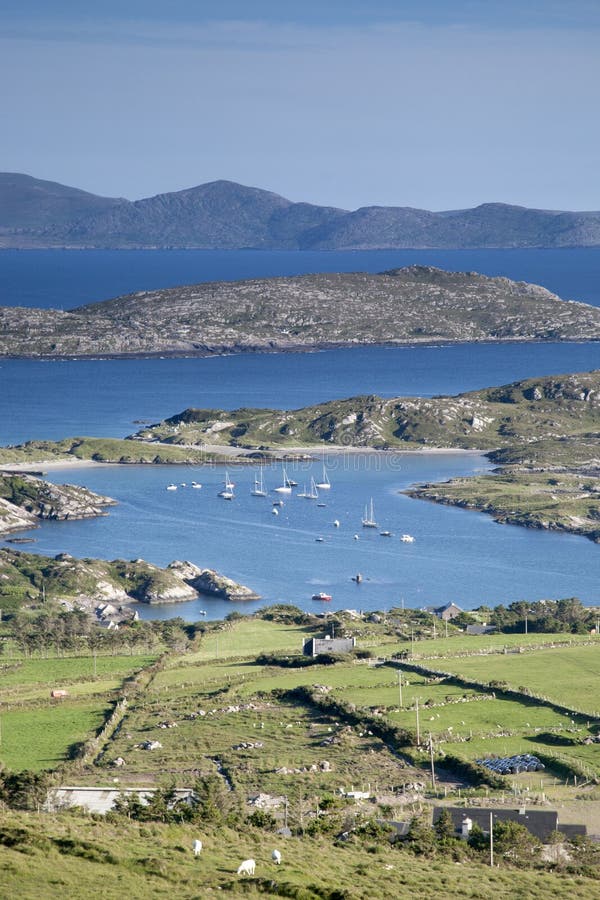 Derrymore Bay Beach; Waterville Stock Photo - Image of grass, derrymore ...