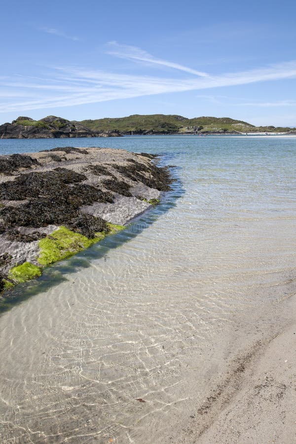 Derrymore Bay Beach; Waterville Stock Photo - Image of ireland, ocean ...