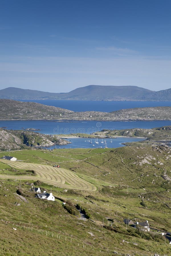 Derrymore Bay Beaches, Waterville Stock Image - Image of landscape ...