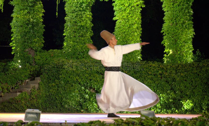 Whirligig Dervish in Religious Dancing Editorial Stock Photo - Image of ...