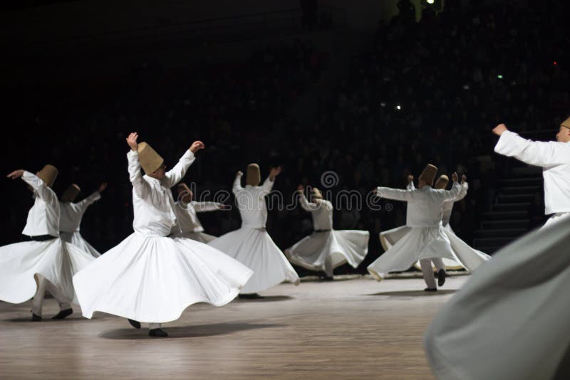 Dervishes on the Stage editorial photography. Image of people - 200077667