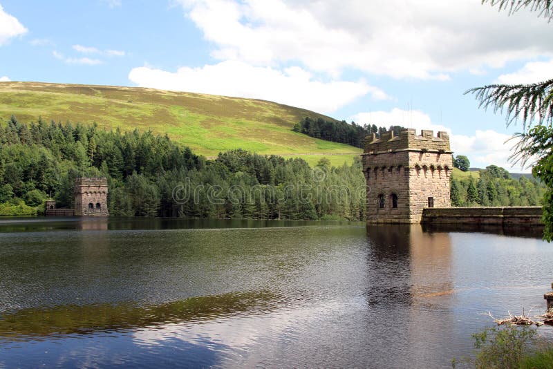 Derwent Dam stock image. Image of country, landscape - 31458531