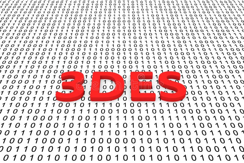 3des stock illustration. Illustration of tech, render - 95066305