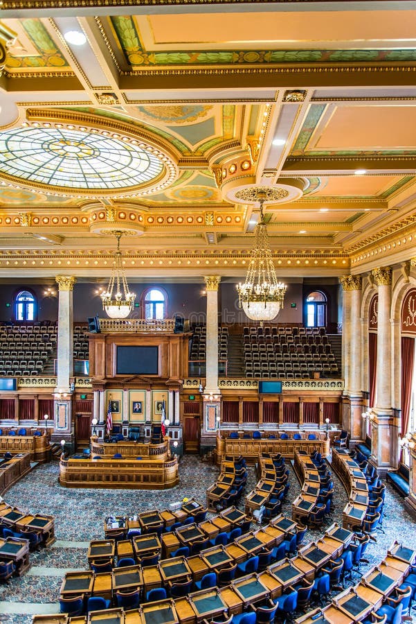 Binnenlandse Mening Van Het Historische Capitool Van De Staat Van ...