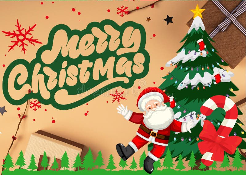 Xmas design stock illustration. Illustration of cartoon - 262313564