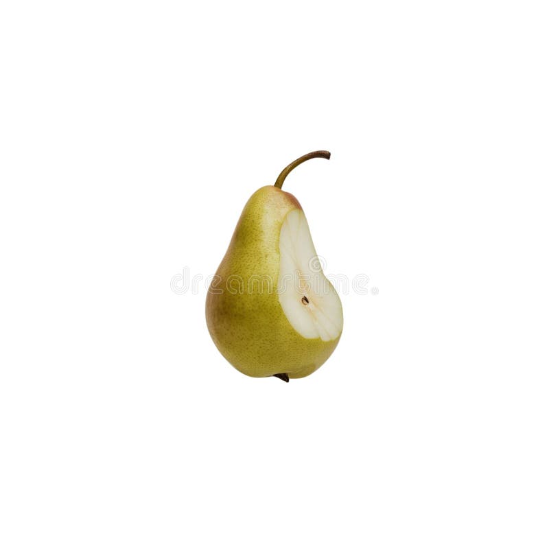 The Pear is Not Intact and There is a Human Mouth Bite Stock ...
