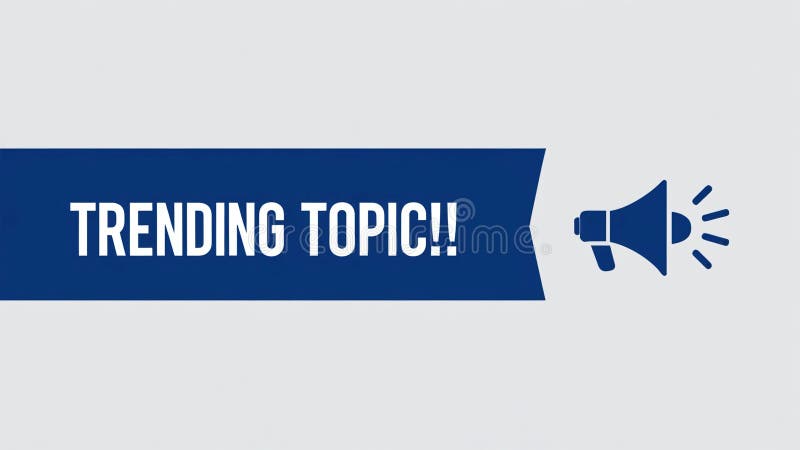 Latest Buzz: What S Trending Right Now! Stock Illustration ...