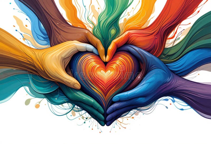 International Cooperation: Working Together for a Better Future. Image ...