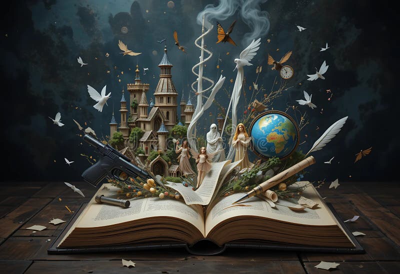 World Book Day: Explore Diverse Worlds through Literature. a 3D ...