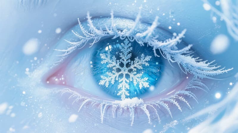 Snowy Lashes Stock Illustrations – 13 Snowy Lashes Stock Illustrations ...