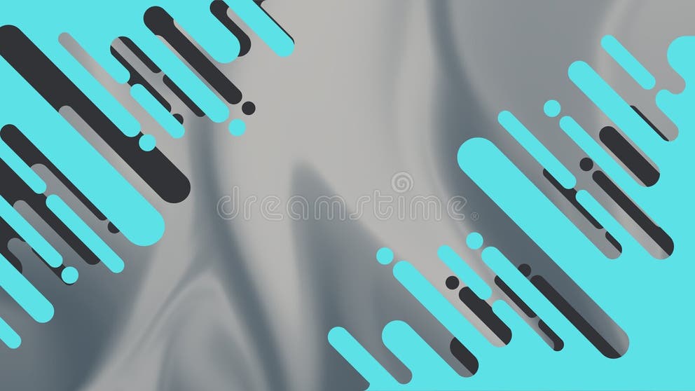 Abstract Design Featuring Blue and Black Elongated Shapes Arranged ...