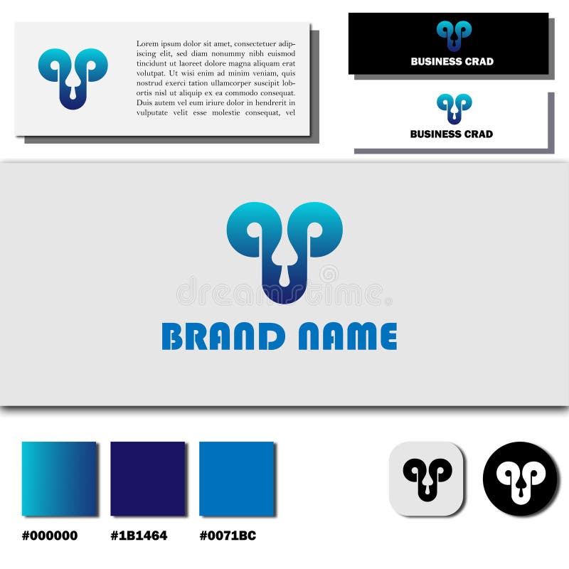 Clean and Versatile Logo Designs for Modern Brands Stock Vector ...