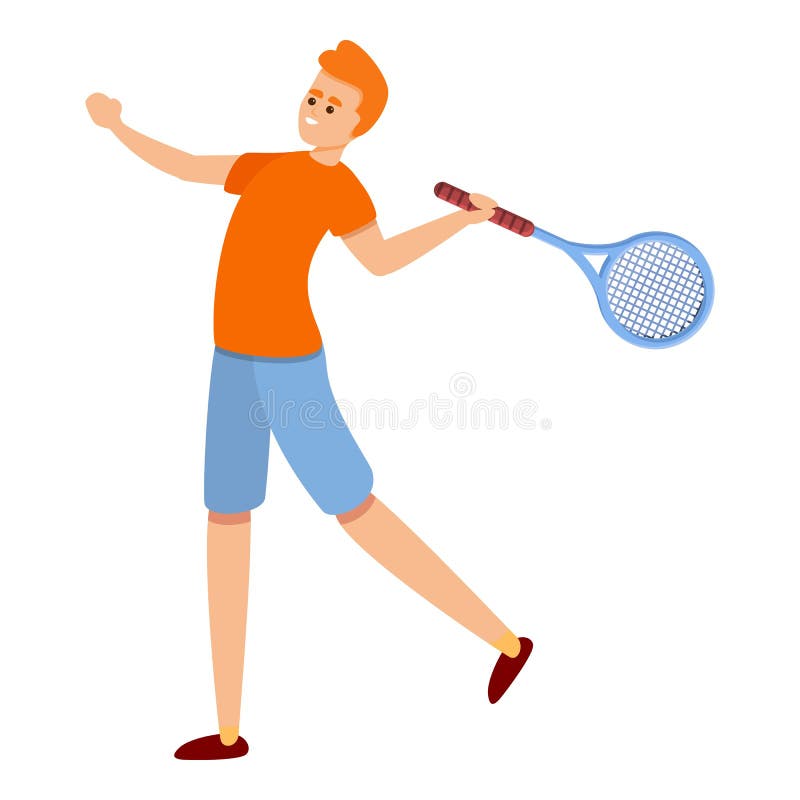 Desarrollo Del Estilo De Dibujos Animados Icono De Tenis Ilustración ... Desarrollo Del Estilo De Dibujos Animados Icono De Tenis Ilustración ...