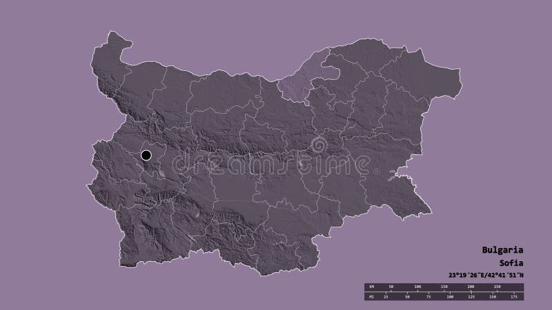 Location of Ruse, Province of Bulgaria,. Administrative Stock ...
