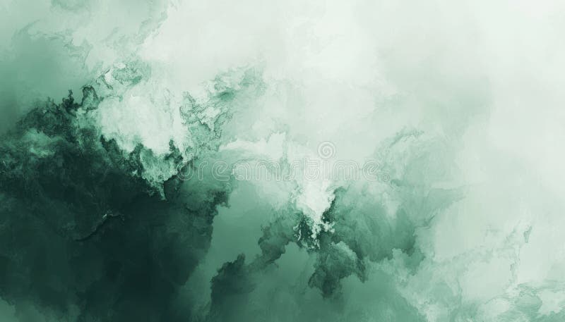 Desaturated Soft Green Background Minimalist Blurred Effect, Feeling ...