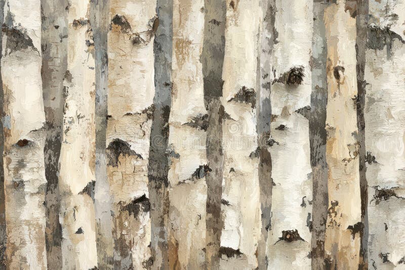 Desaturated Tree Bark Texture Forest Calm Detailed Shows Rough Surface ...
