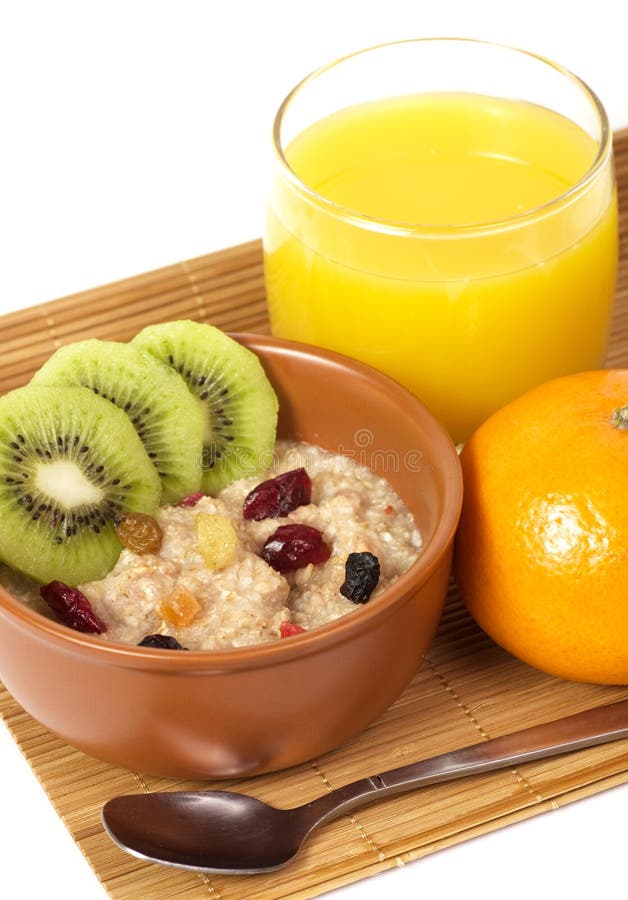Desayuno Sabroso. Comida Sana Foto de archivo - Imagen de mezcla, fruta ...