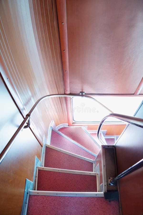 Double Decker Bus Stairs Stock Photos - Free & Royalty-Free Stock ...