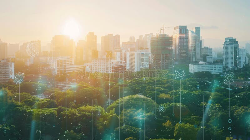 Describe the Concept of a Modern City and Environmental Technology ...