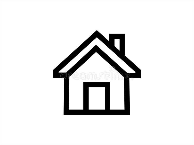 Simple house logo stock vector. Illustration of luxury - 321146380