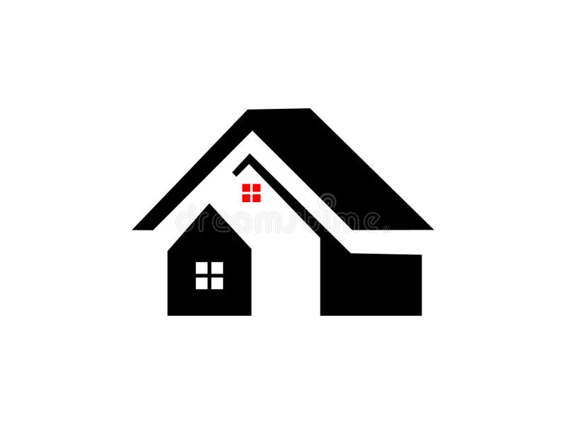 Simple house logo stock vector. Illustration of company - 321146766