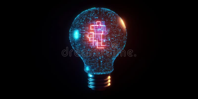 This is a Description of a Futuristic Light Bulb that Features a ...