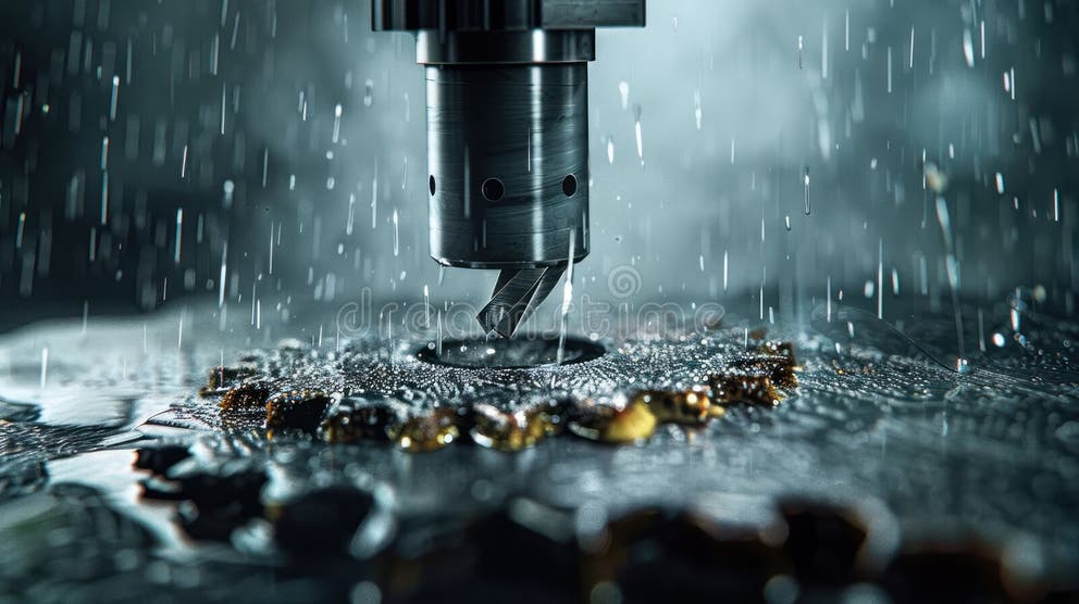 High-precision Laser Cutting Process in Modern Industrial Workshop ...