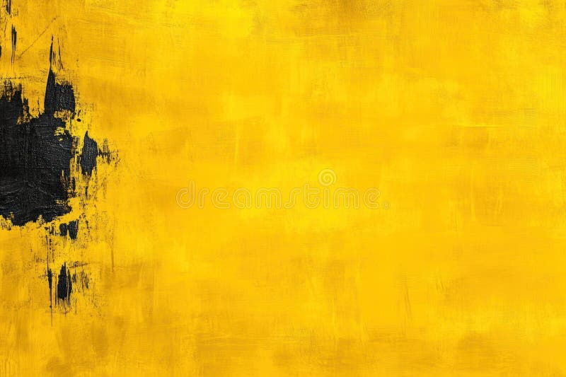 Yellow Spotted Scratched Paper Texture Background Panorama Stock ...