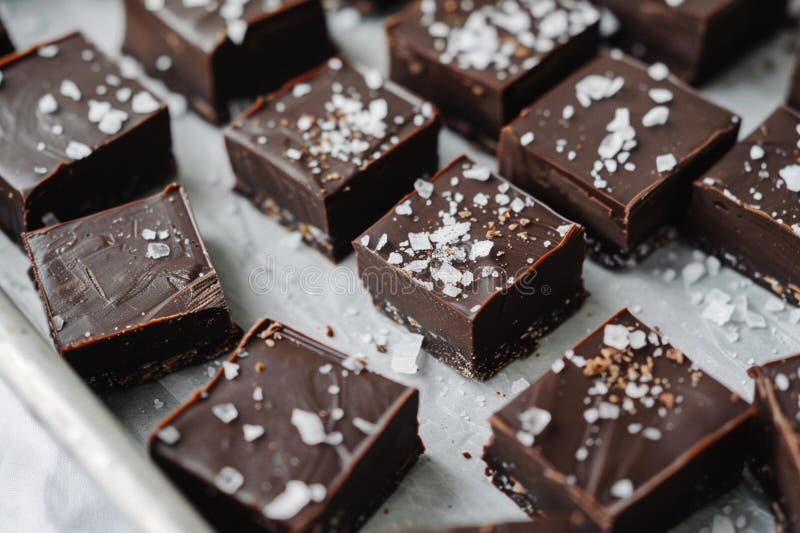 "Decadent Delights: Chocolate Cubes Temptation" Stock Illustration ...