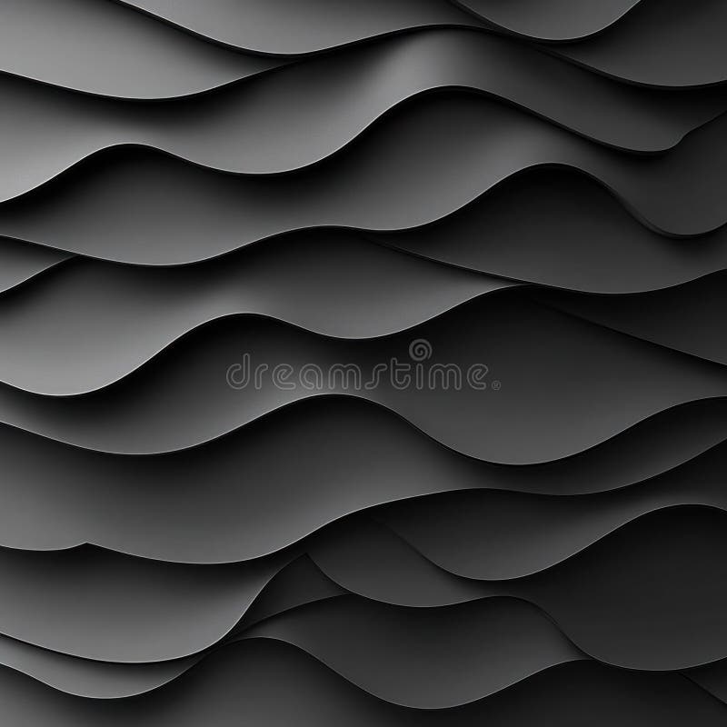 Minimalist Black Layers Background for Modern Tech Design or Wallpaper ...