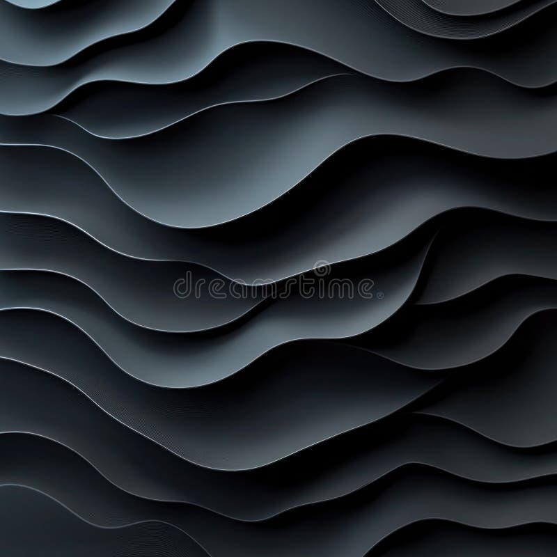 Minimalist Black Layers Background for Modern Tech Design or Wallpaper ...