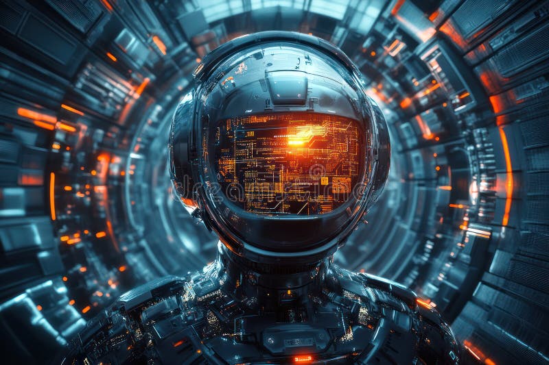 Cutting-Edge Android Revolution: High-Tech Device with Energy and Power ...