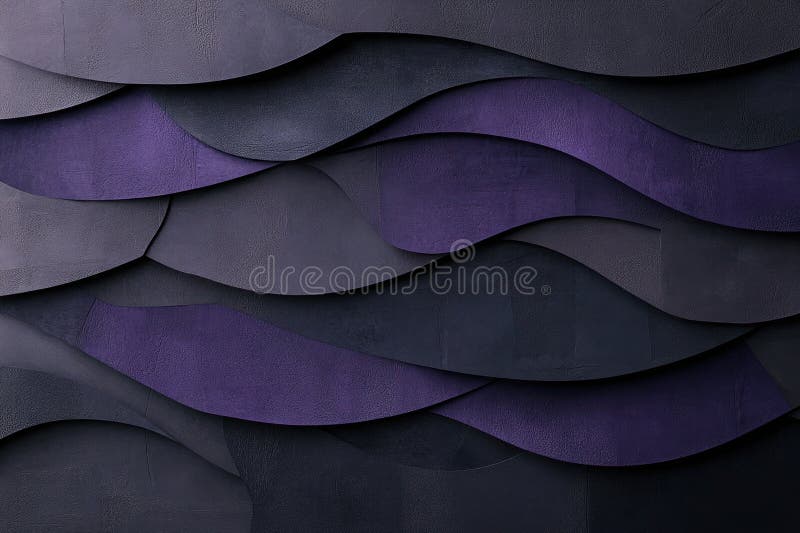 Dark Purple Concrete Waves Seamless Pattern Background for Wallpaper ...