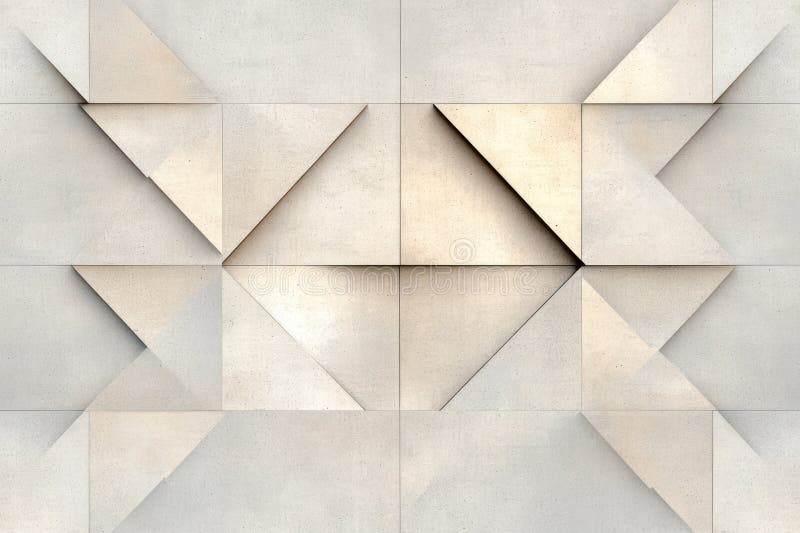 Geometric Concrete Texture with Triangular Pattern for Background or ...