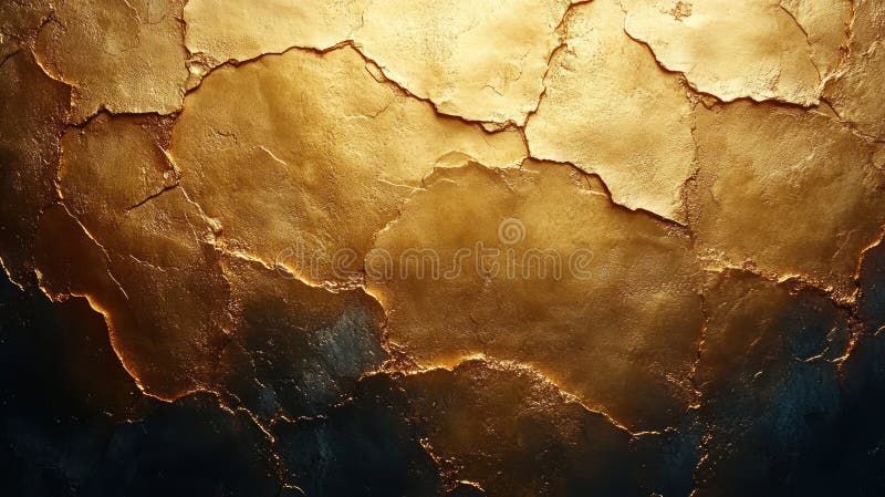 Dark Yellow Gold Abstract Scratched Concrete Paper Texture Background ...