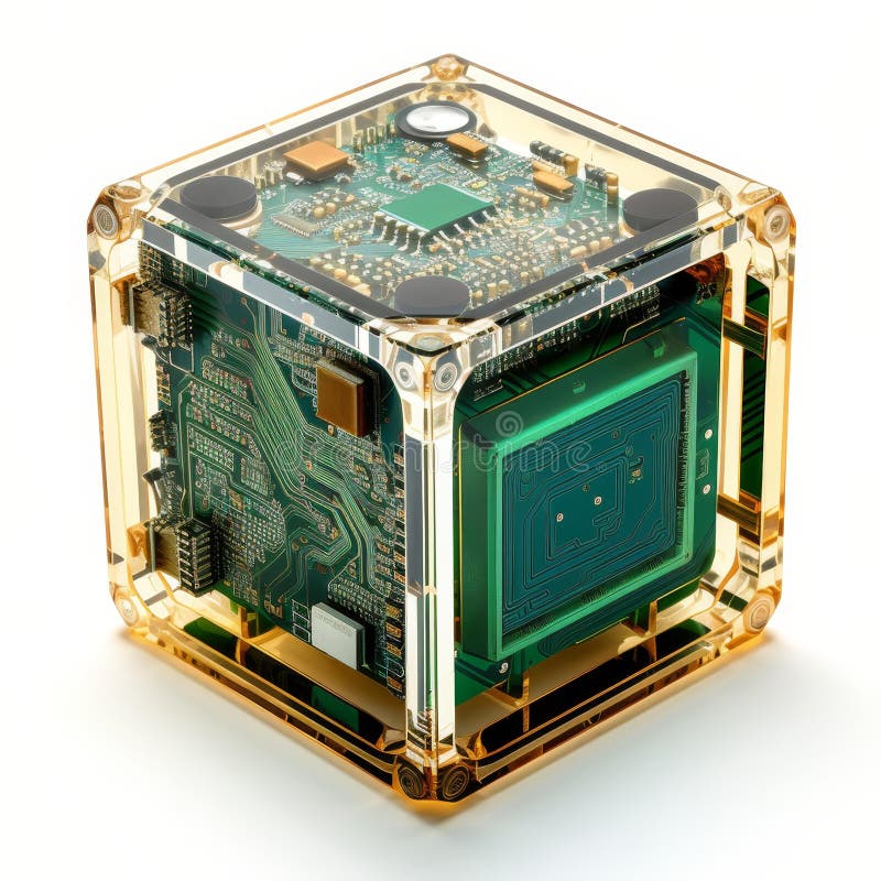 Circuit Board Cube Stock Illustrations – 1,004 Circuit Board Cube Stock ...