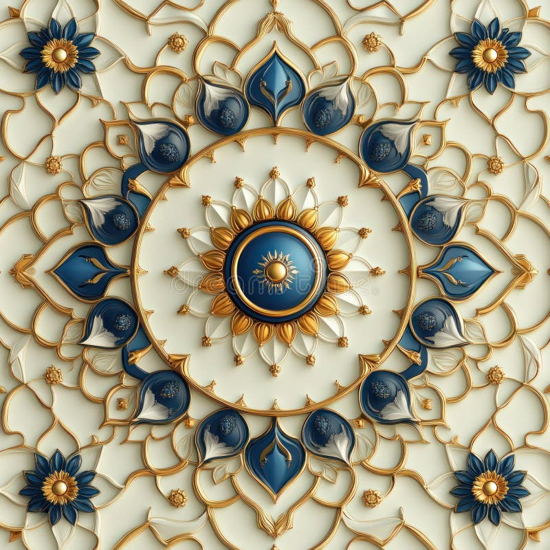 Elegant Islamic Arabic Social Media Post with Empty Space and Pattern ...