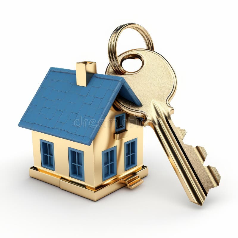 Description Stunning Isolated Image Capturing the Key To Dream House ...