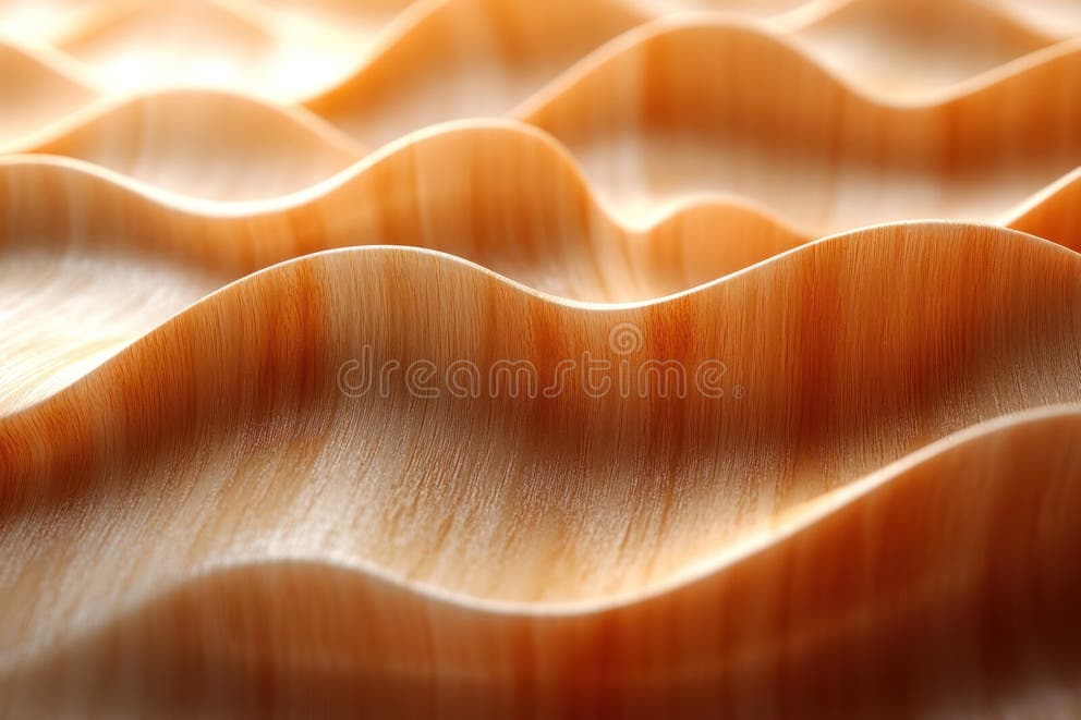 Organic Brown Wooden Waves Abstract Background Texture Stock ...