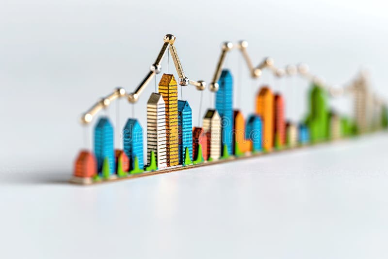 Dynamic Business Growth and Success Visualization with Vibrant Colors ...