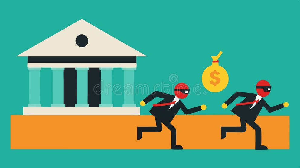 Bank Robbery Stock Illustrations – 3,488 Bank Robbery Stock ...