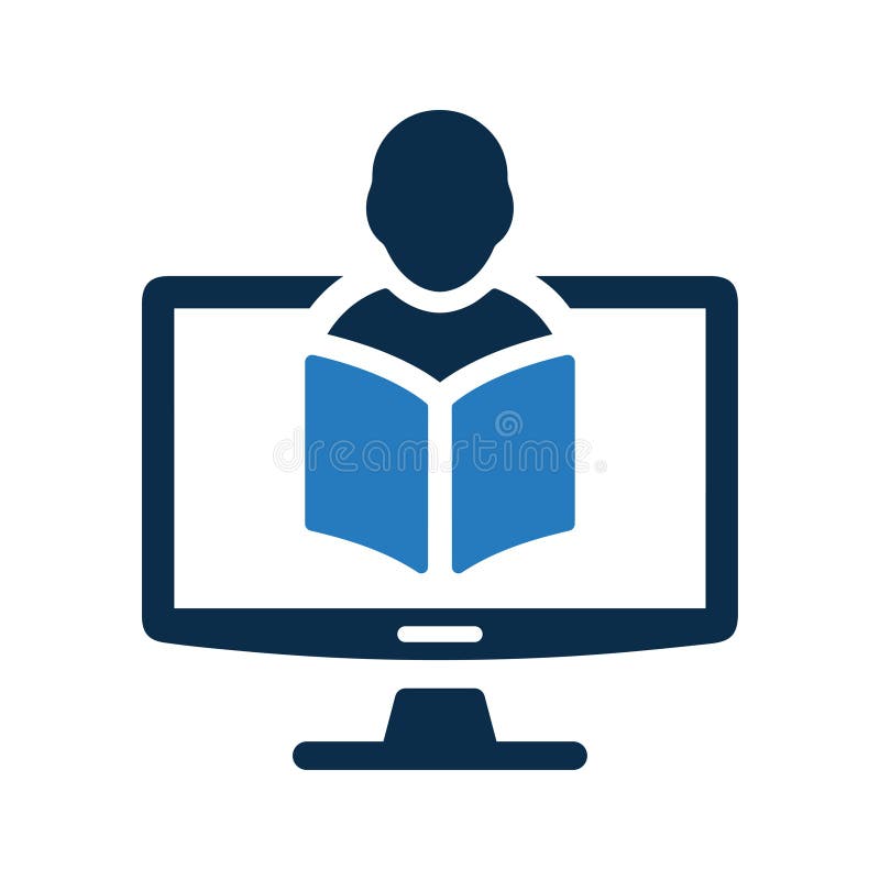 Descriptor, glosser icon stock illustration. Illustration of ...