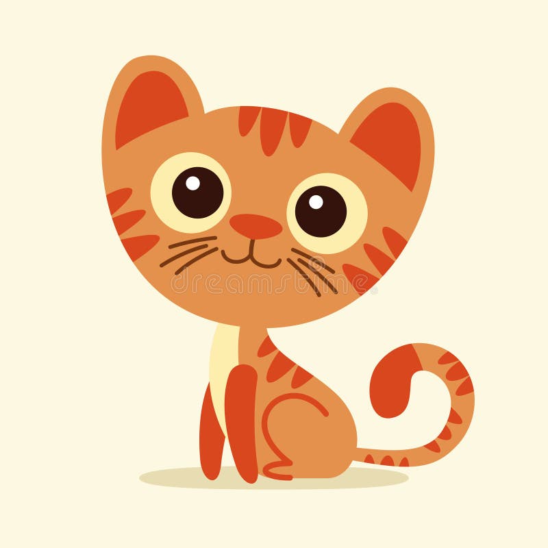Desenho animado de um gato ilustração stock. Ilustração de vetor ... Desenho animado de um gato ilustração stock. Ilustração de vetor ...