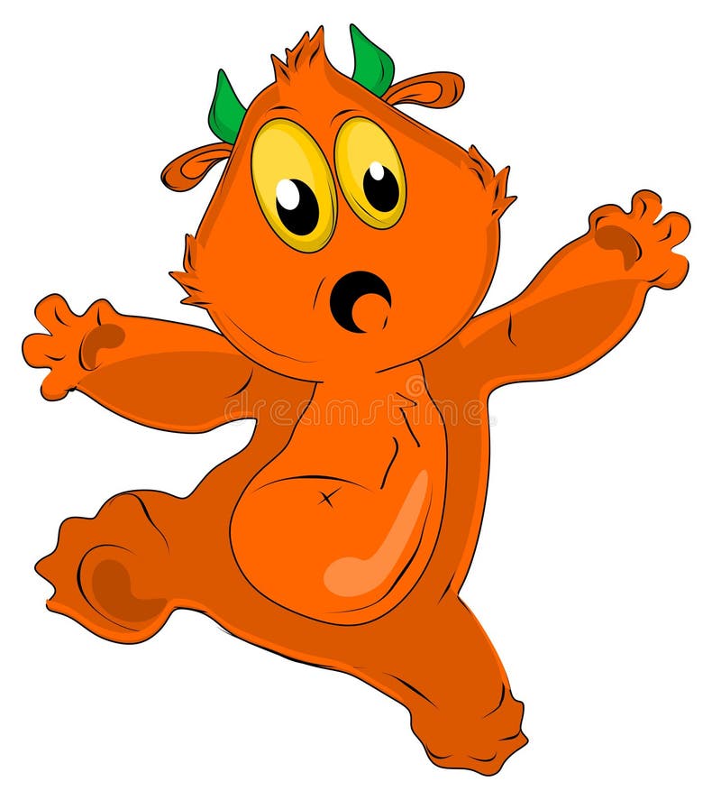 Desenho animado ilustração stock. Ilustração de susto - 257432782