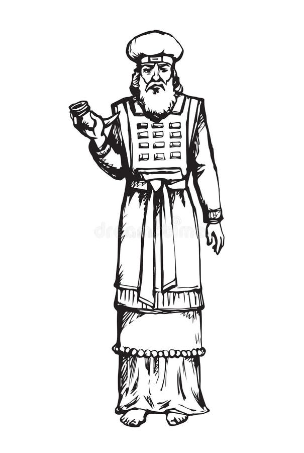 Desenho De Vetora Do Suco-sacerdote Ilustração do Vetor - Ilustração de ...