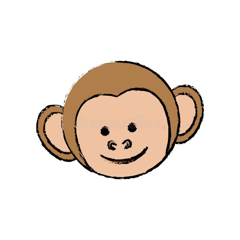 Desenhos Animados Bonitos Do Mokey Ilustração Stock - Ilustração de ...